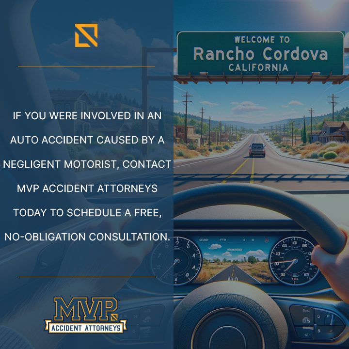 Rancho Cordova Car Accident Lawyer - MVP